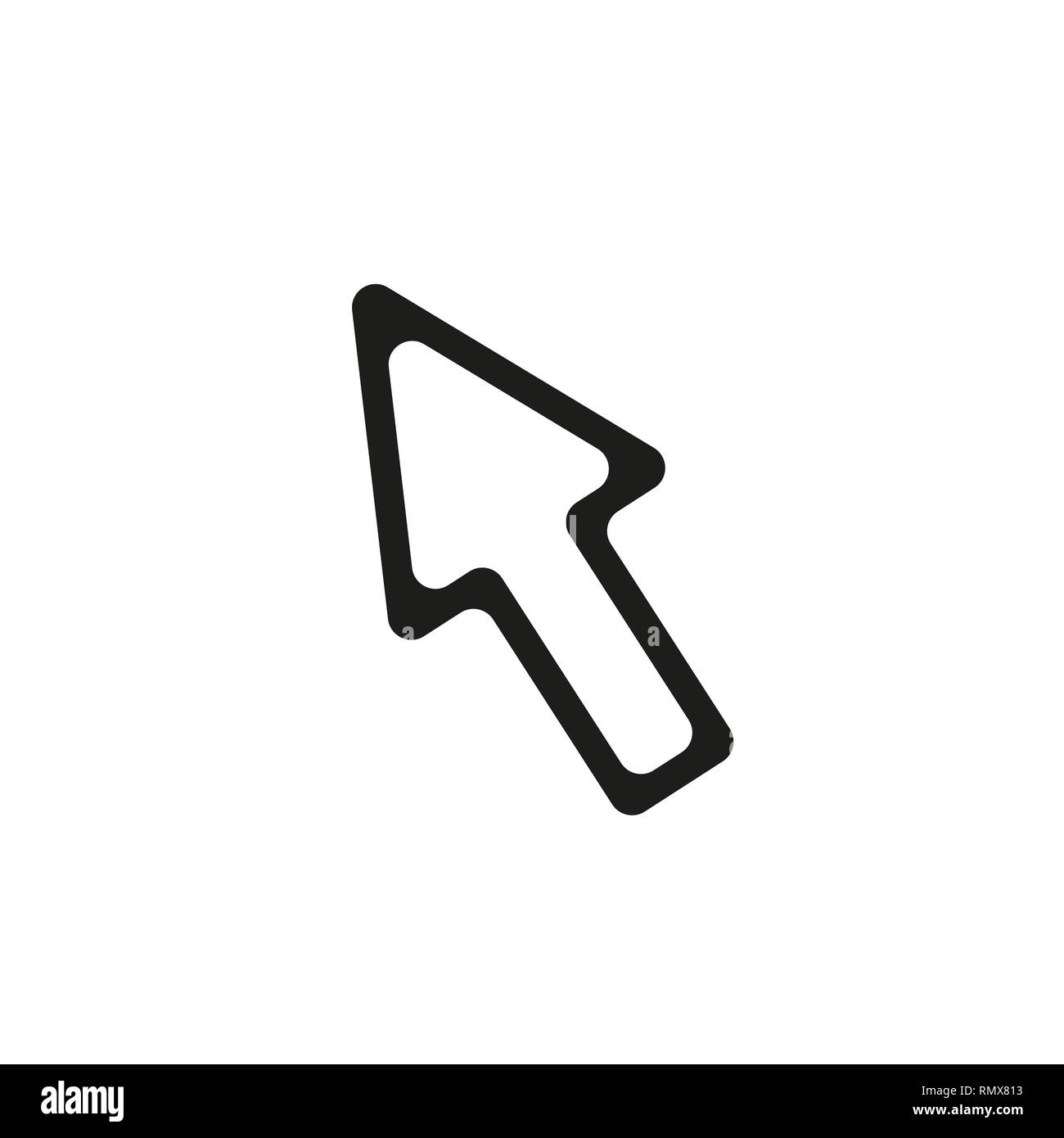 Line cursor icon .Vector illustration Stock Vector Image & Art - Alamy