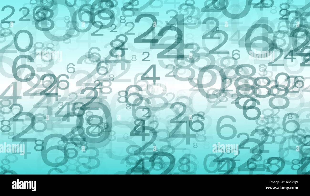 Number processing Stock Vector Images - Alamy