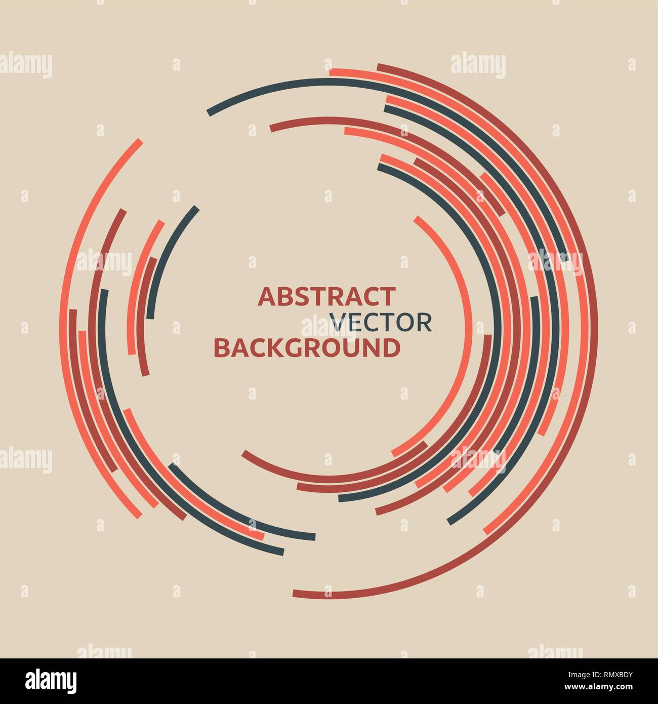 Abstract technology circles vector background. Digital design background Stock Vector Image ...