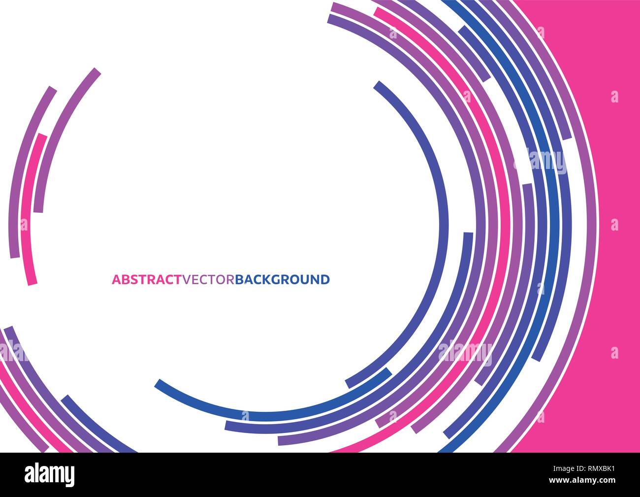 Abstract technology circles vector background. Digital design ...