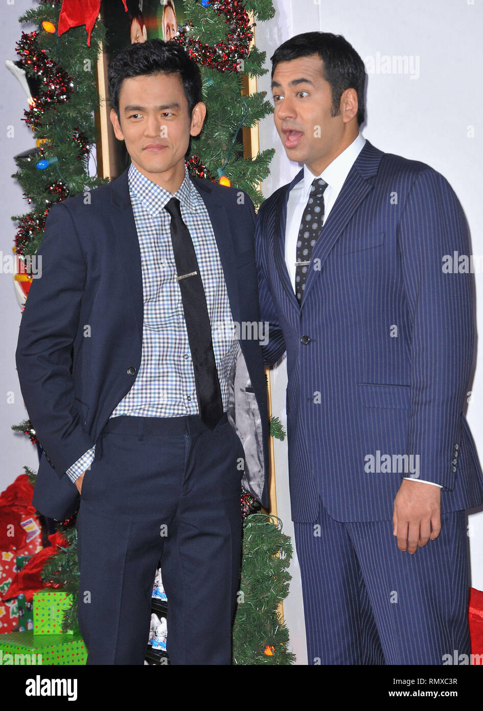 John Cho; Kal Penn at Harold & Kumar premiere at the Chinese Theatre in ...