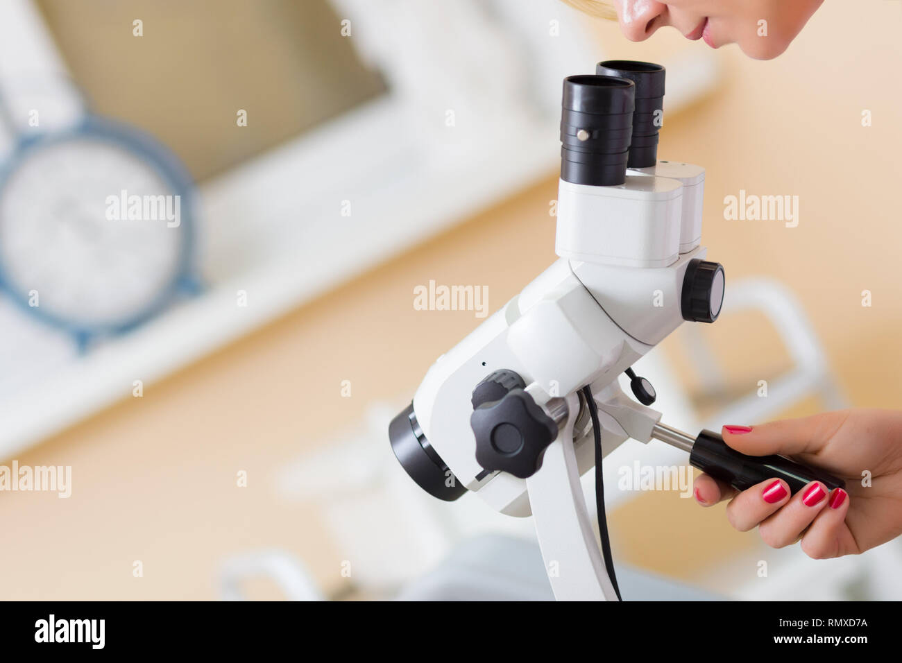 Colposcope hi-res stock photography and images - Alamy