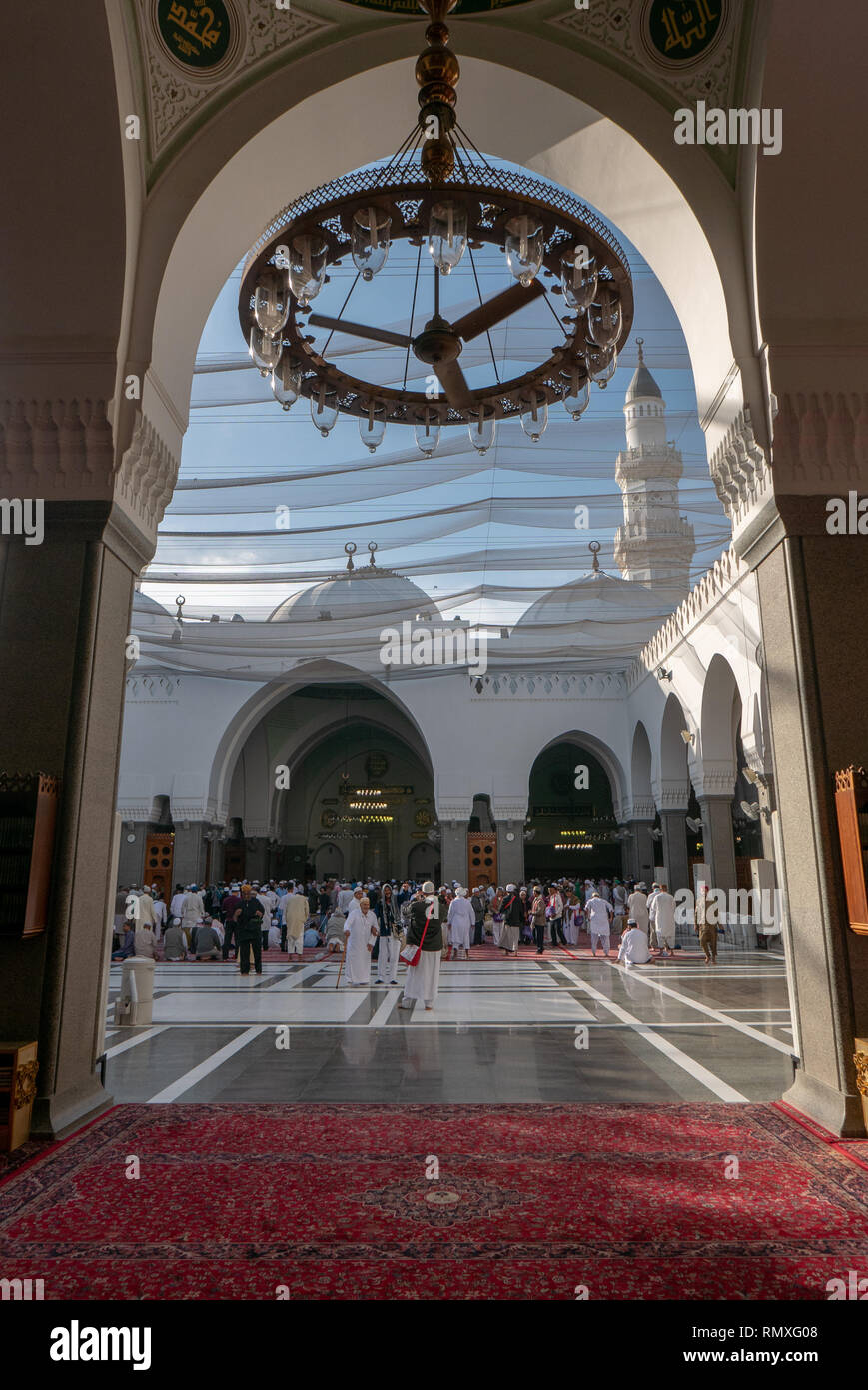 Inside Masjid Quba