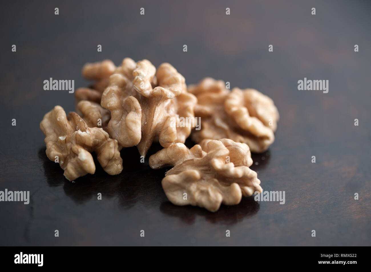 Dried walnut without shell hi-res stock photography and images - Alamy