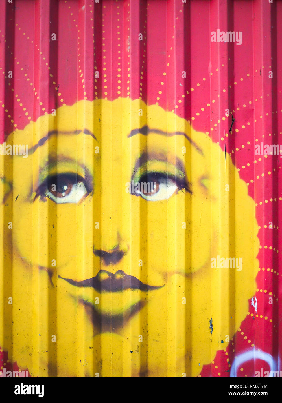 Graffiti hippy hi-res stock photography and images - Alamy