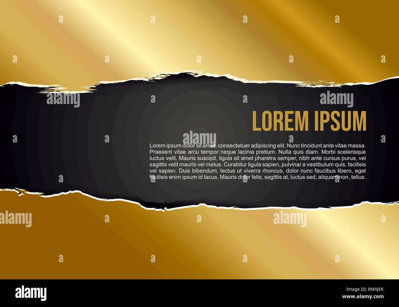 Vector gold torn texture with black background Stock Vector Image & Art ...
