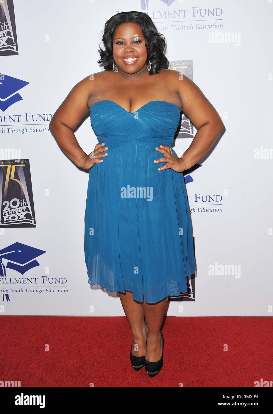 Amber Riley - Glee - Fulfillment Fund Gala 2010 at the beverly Hilton ...