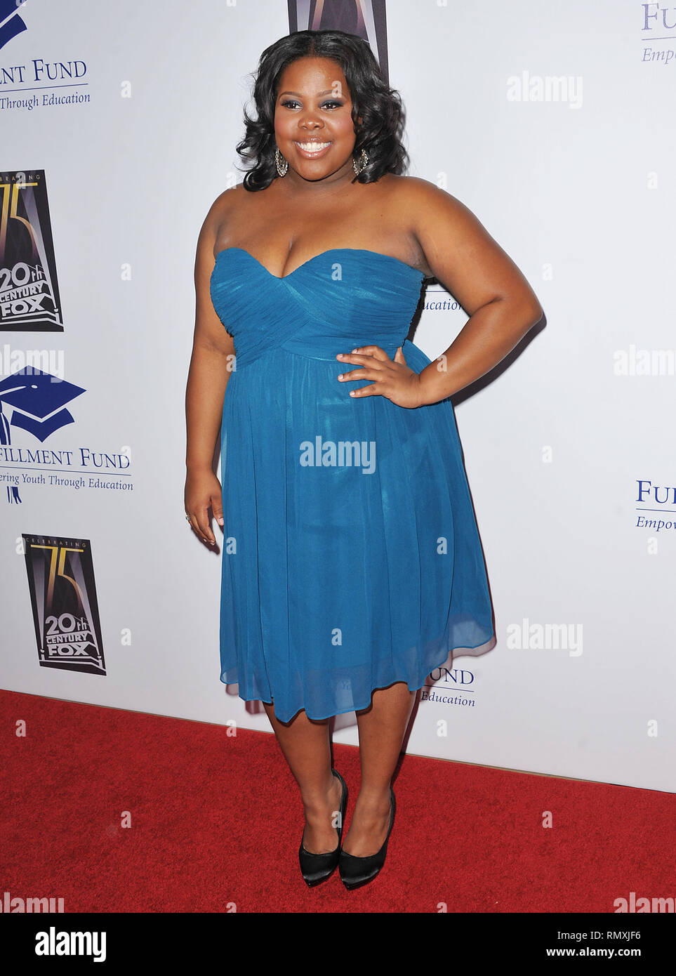 Amber Riley - Glee - Fulfillment Fund Gala 2010 at the beverly Hilton ...