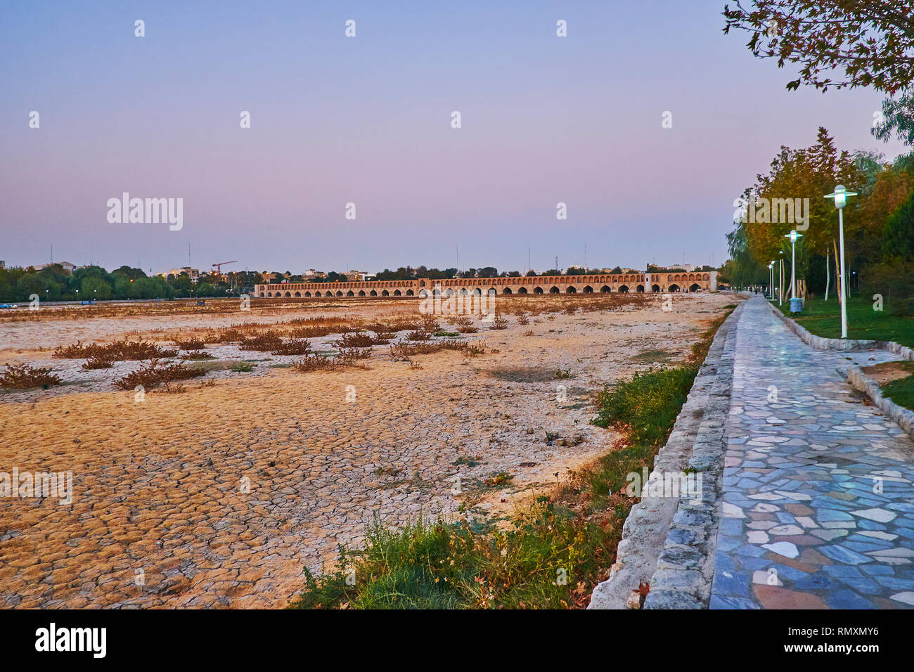 View zayanderud river in isfahan hi-res stock photography and images ...