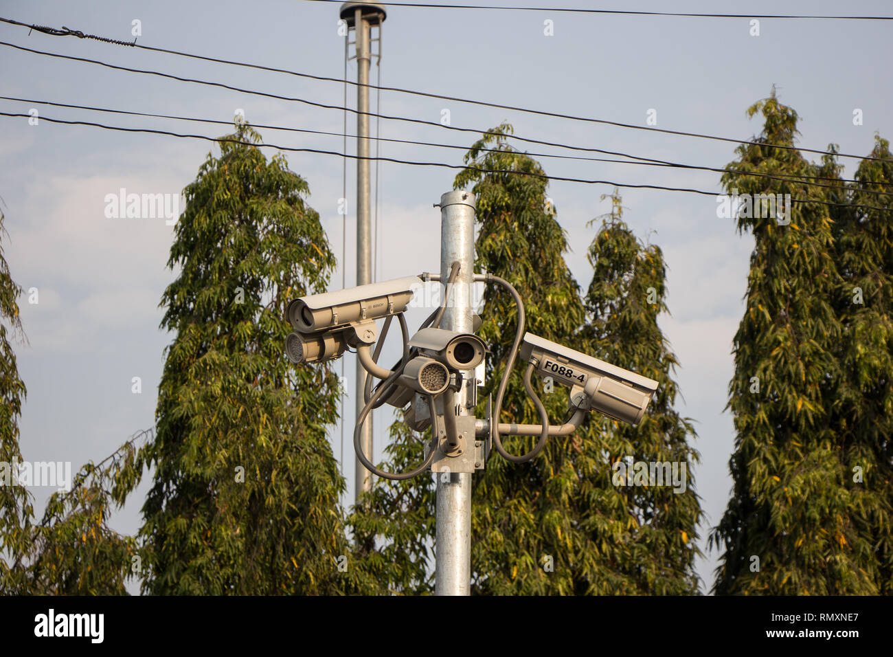Video surveillance bus hi-res stock photography and images - Alamy