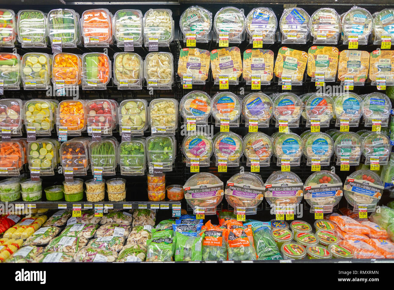 CHICAGO, IL - CIRCA MARCH, 2016: inside Jewel-Osco store. Jewel-Osco is ...