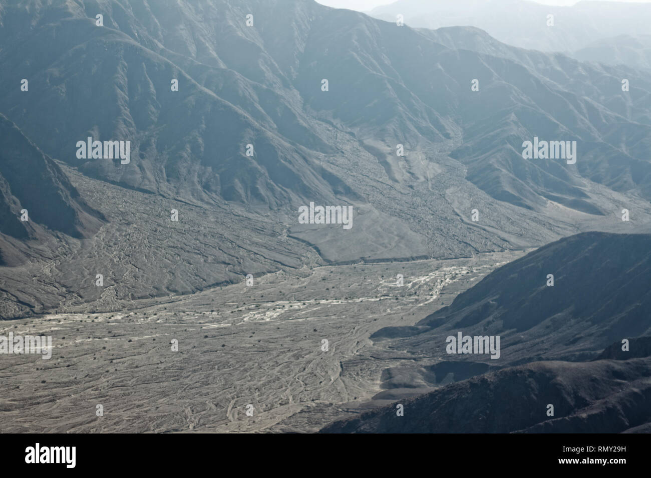Nazca Desert with mysterous Nazca lines Stock Photo - Alamy