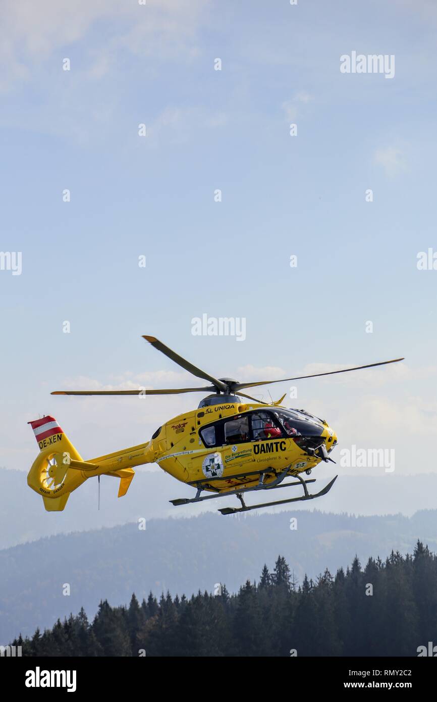 Austrian ÖAMTC Rescue Helicopter Stock Photo - Alamy