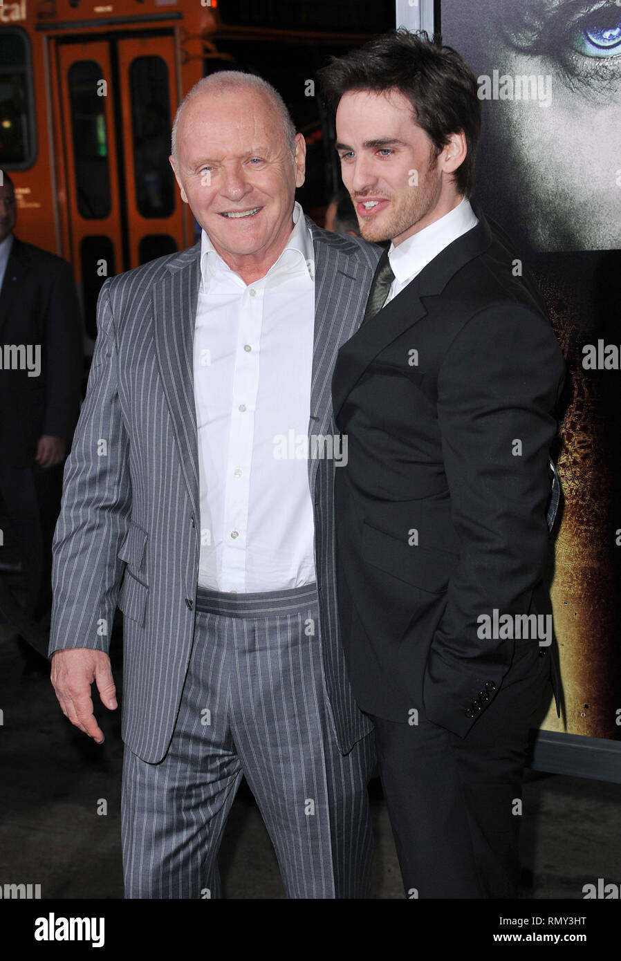 Anthony Hopkins, Colin O'donoghue - The Rite Premiere at the Chinese ...