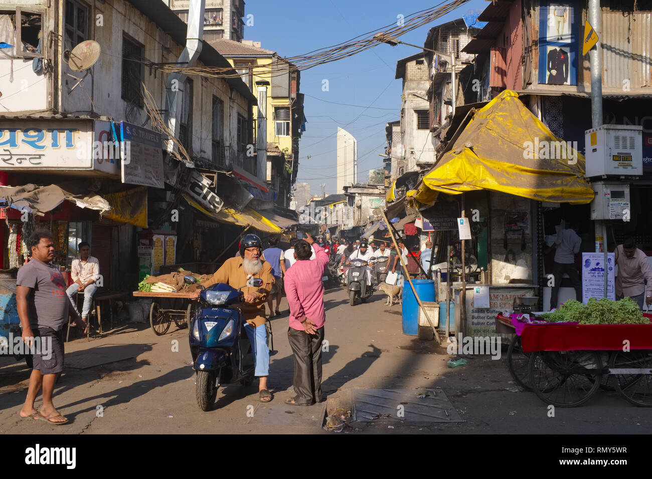 Foras road mumbai hi-res stock photography and images - Alamy