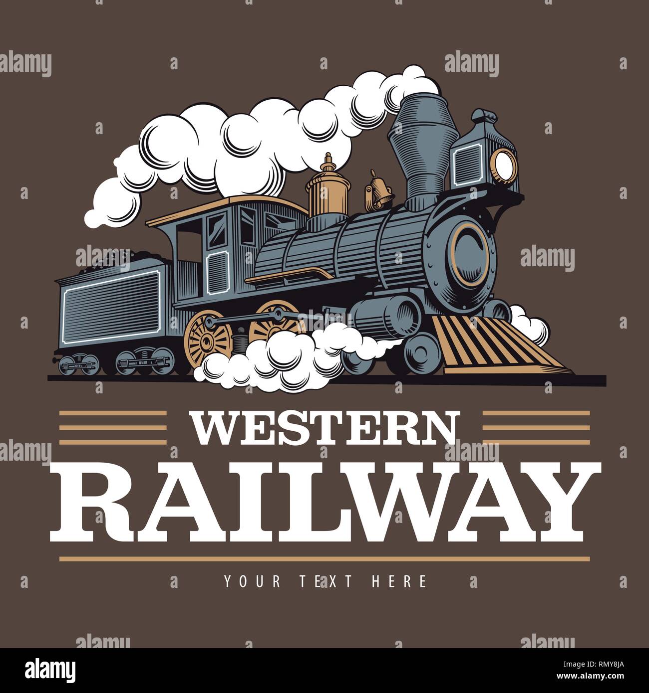 Train Smoke Vector