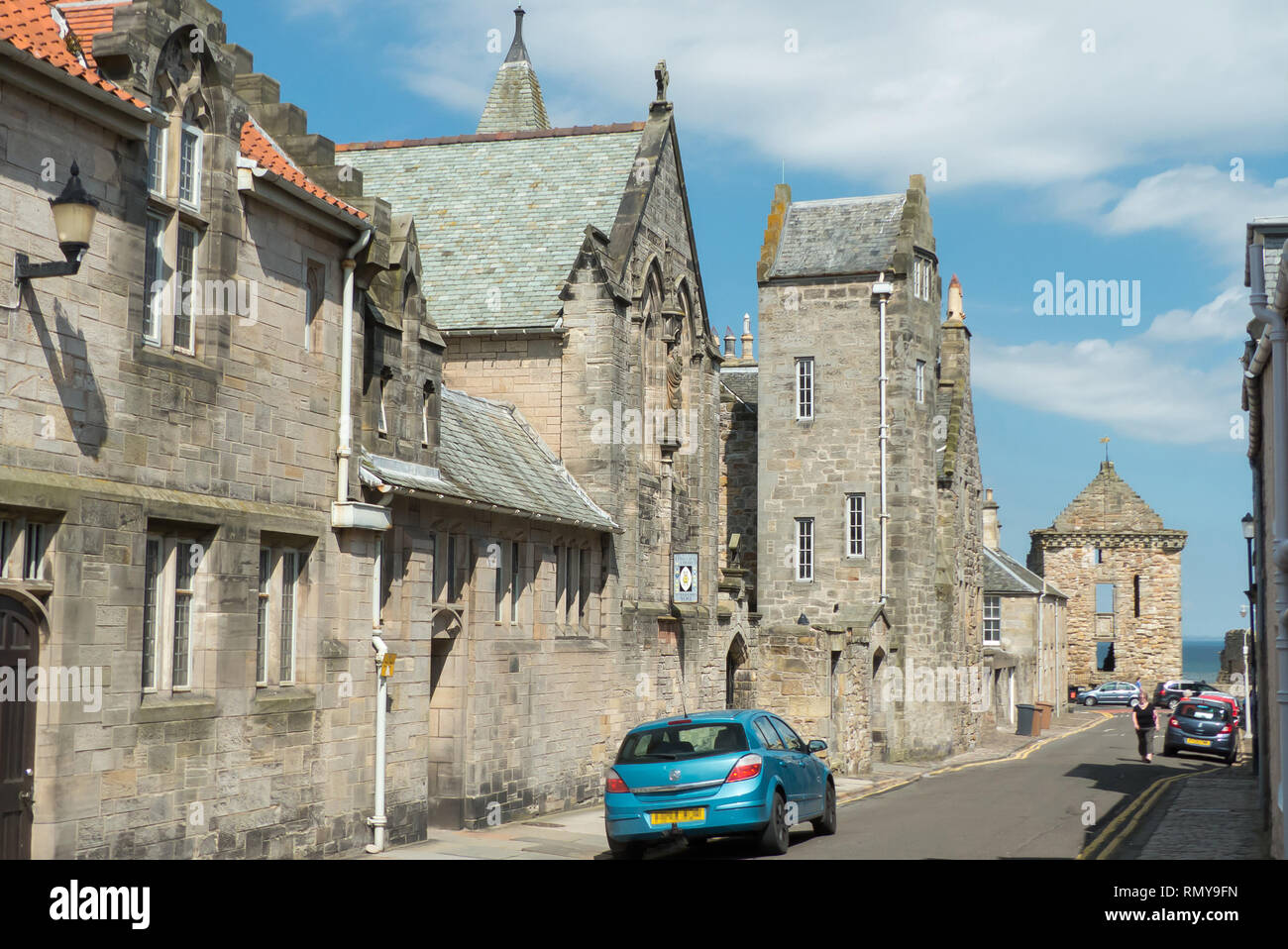 St Andrews in Scotland: North Castle Street Stock Photo - Alamy