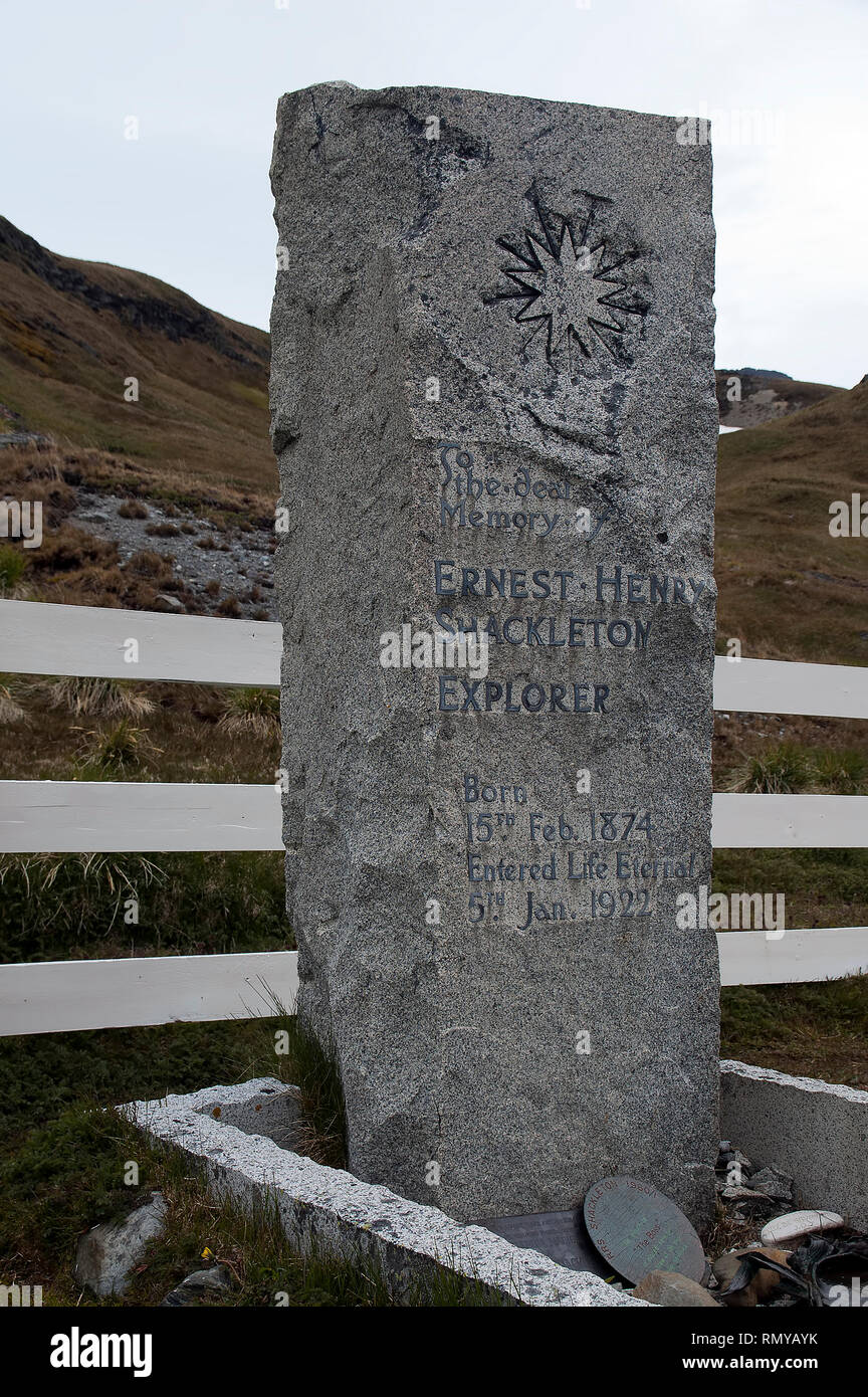 Sir ernest shackleton grave hi-res stock photography and images - Alamy