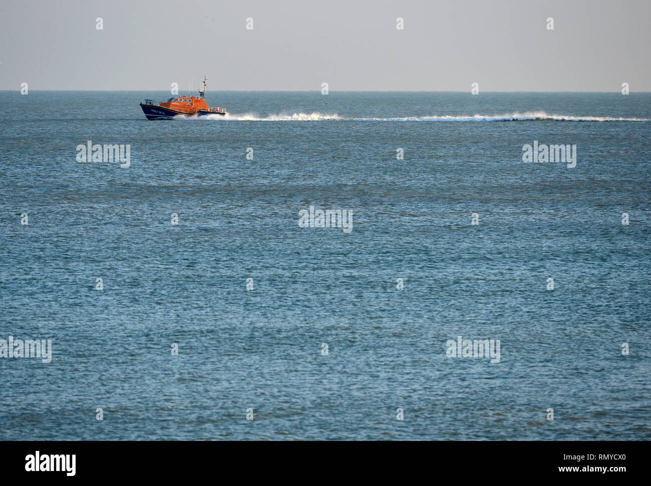 Blue lifeboat hi-res stock photography and images - Alamy