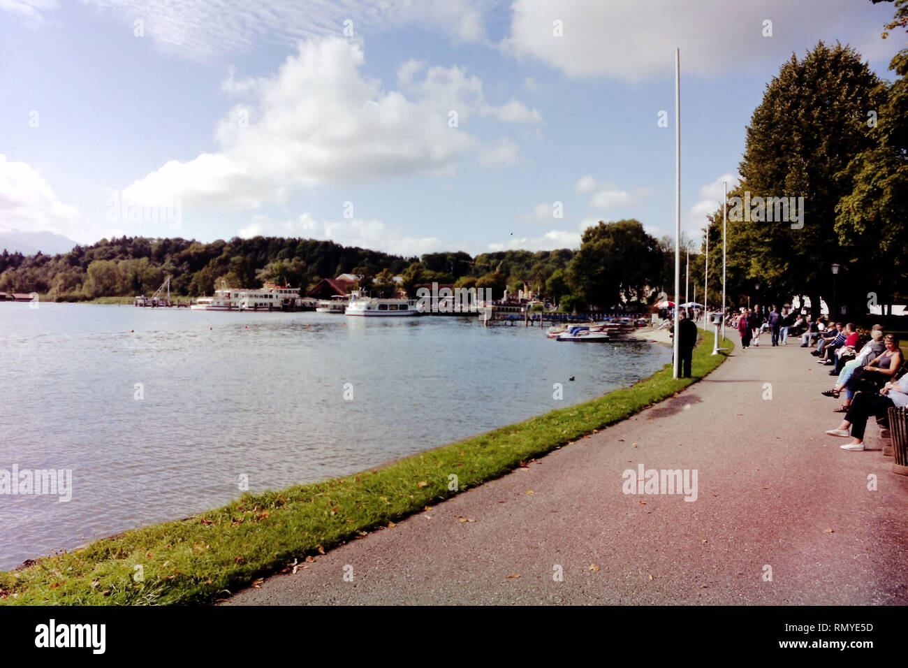The Chiemsee at Prien, Bavaria, Germany Stock Photo - Alamy