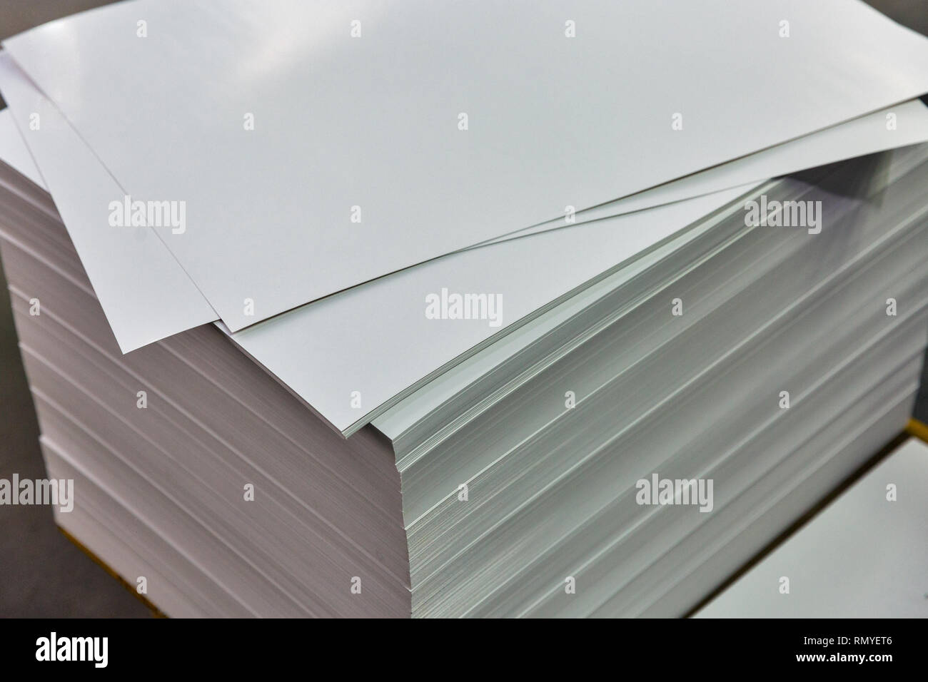 Cardboard printing hi-res stock photography and images - Alamy