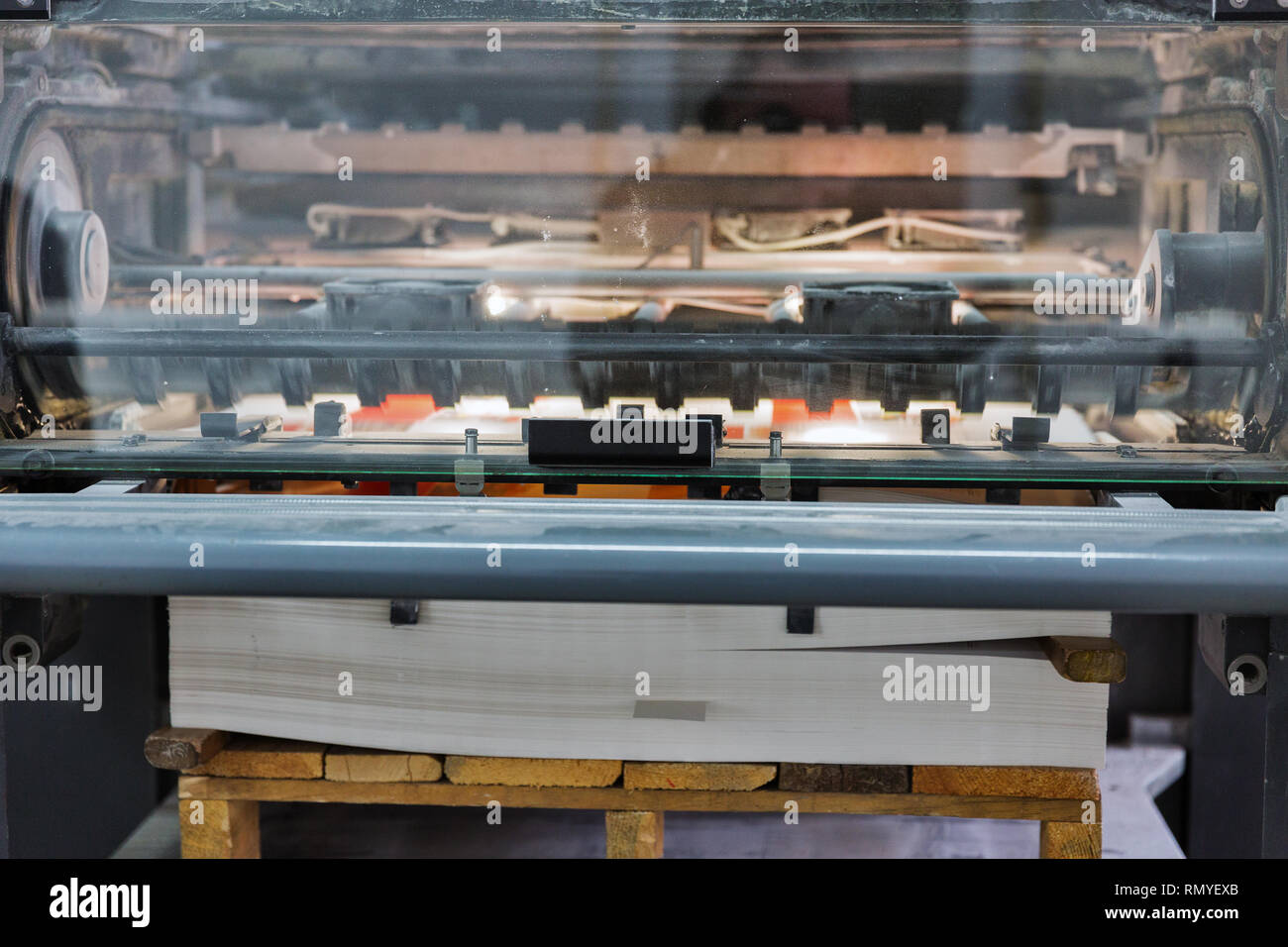 Blank newspaper white background hi-res stock photography and images ...