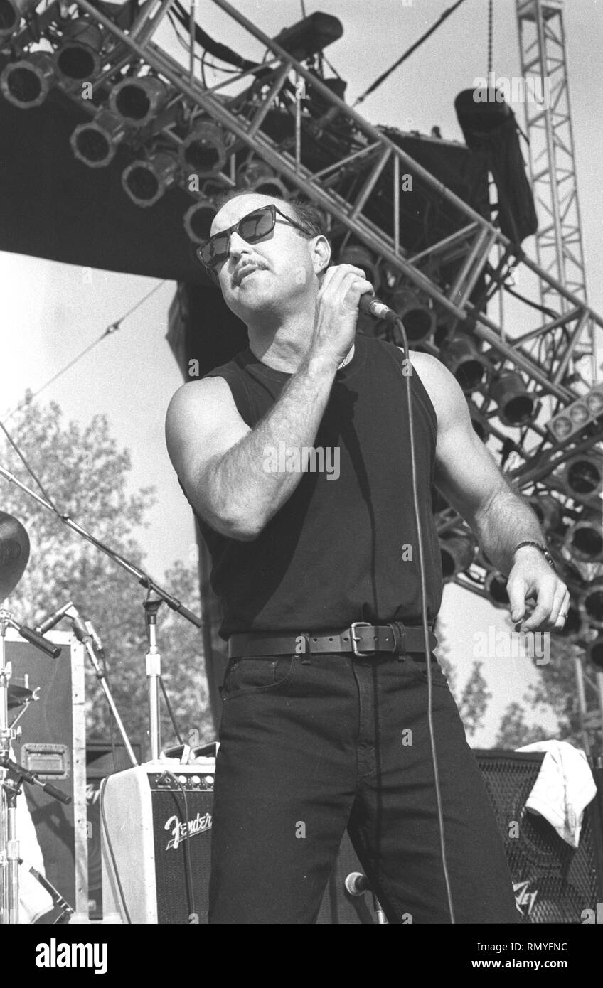 Singer Kim Wilson of the Fabulous Thunderbirds is shown performing on ...