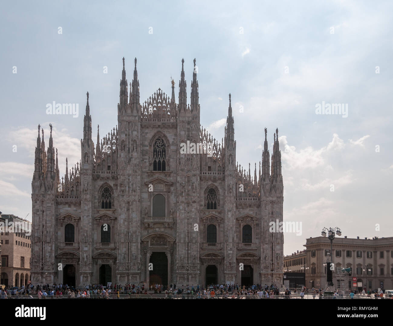 The Dome of Milan Stock Photo - Alamy