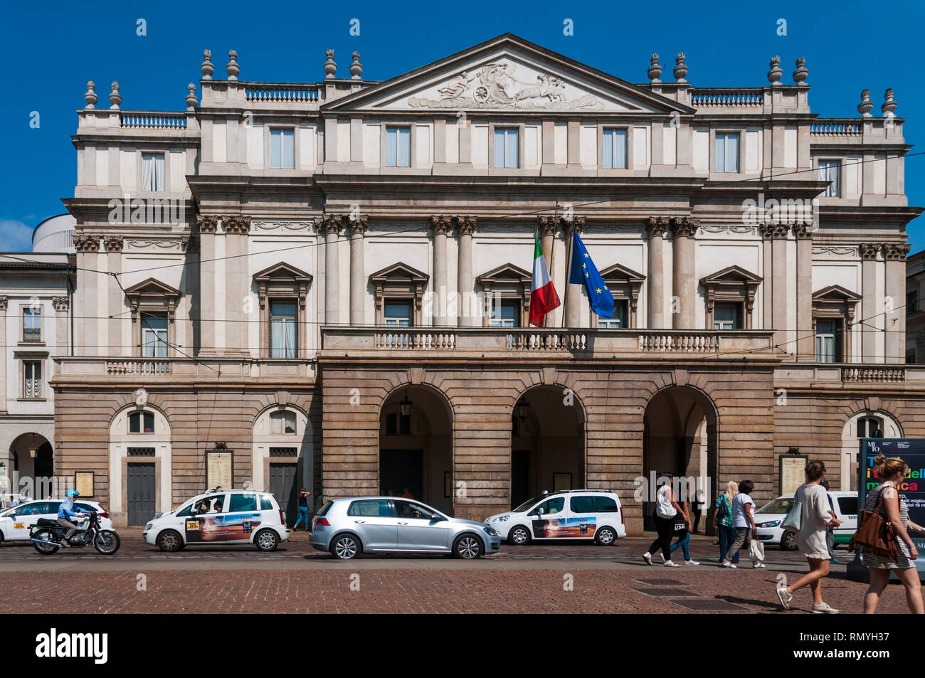 The Scala in Milan Stock Photo - Alamy