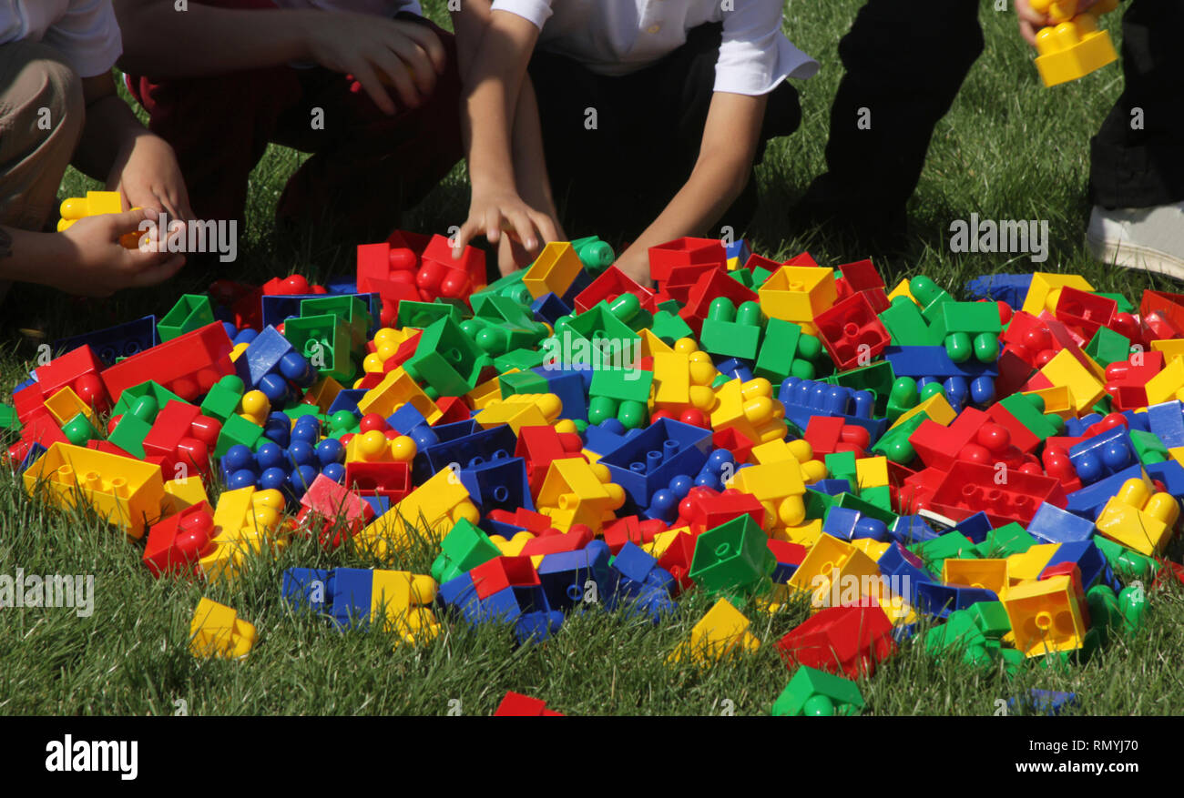 Lego brick colours hi-res stock photography and images - Alamy