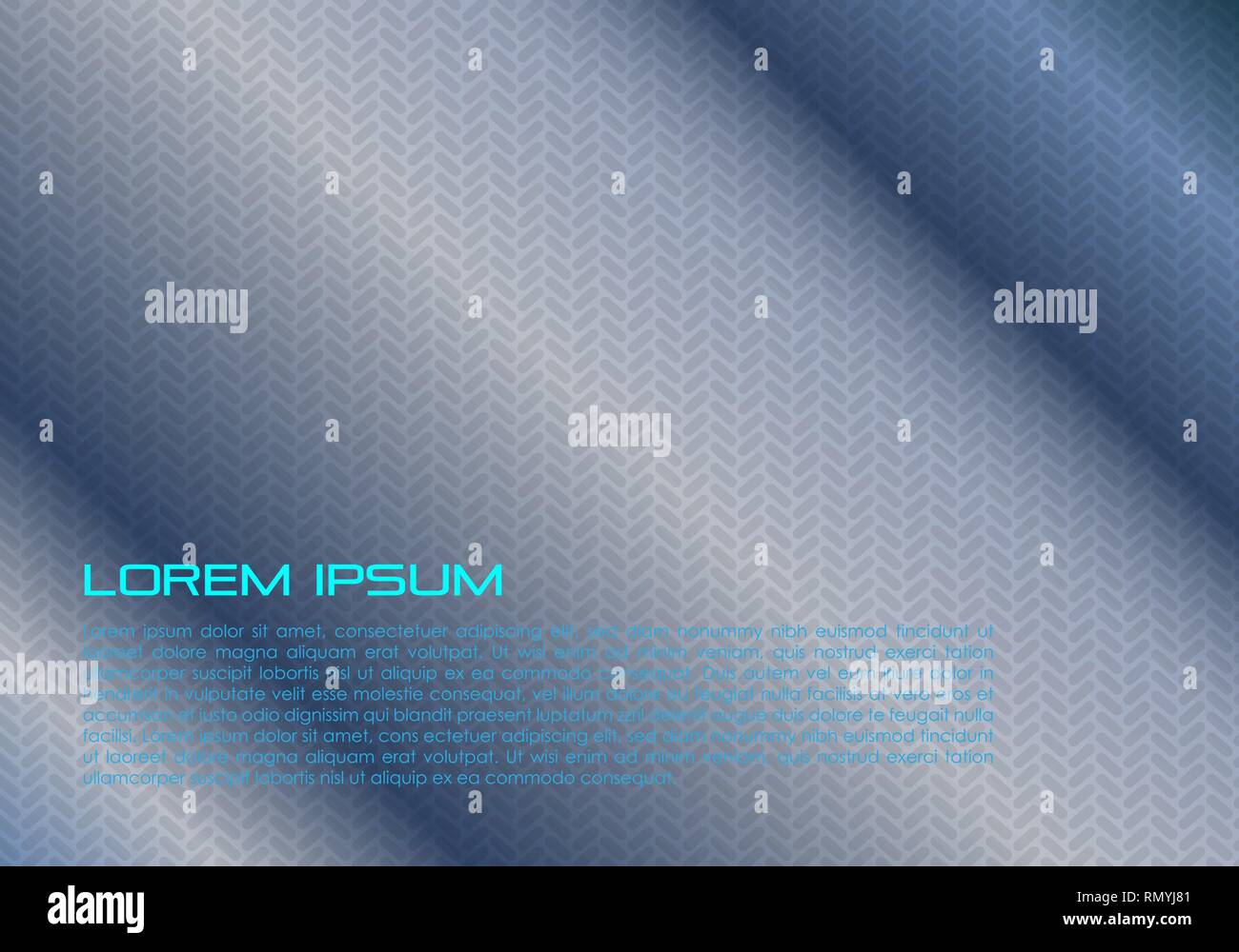 Vector abstract background with metal texture in blue color Stock ...