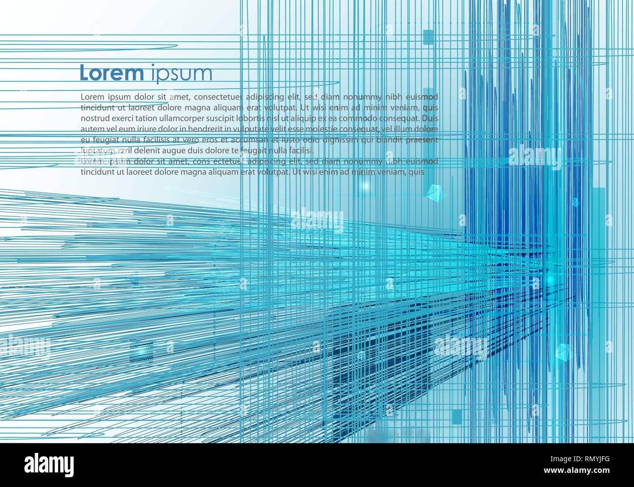 Vector abstract background with blue texture and lines Stock Vector ...