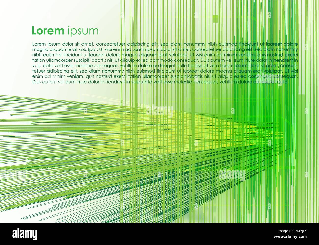 Vector abstract background with green texture and lines Stock Vector ...
