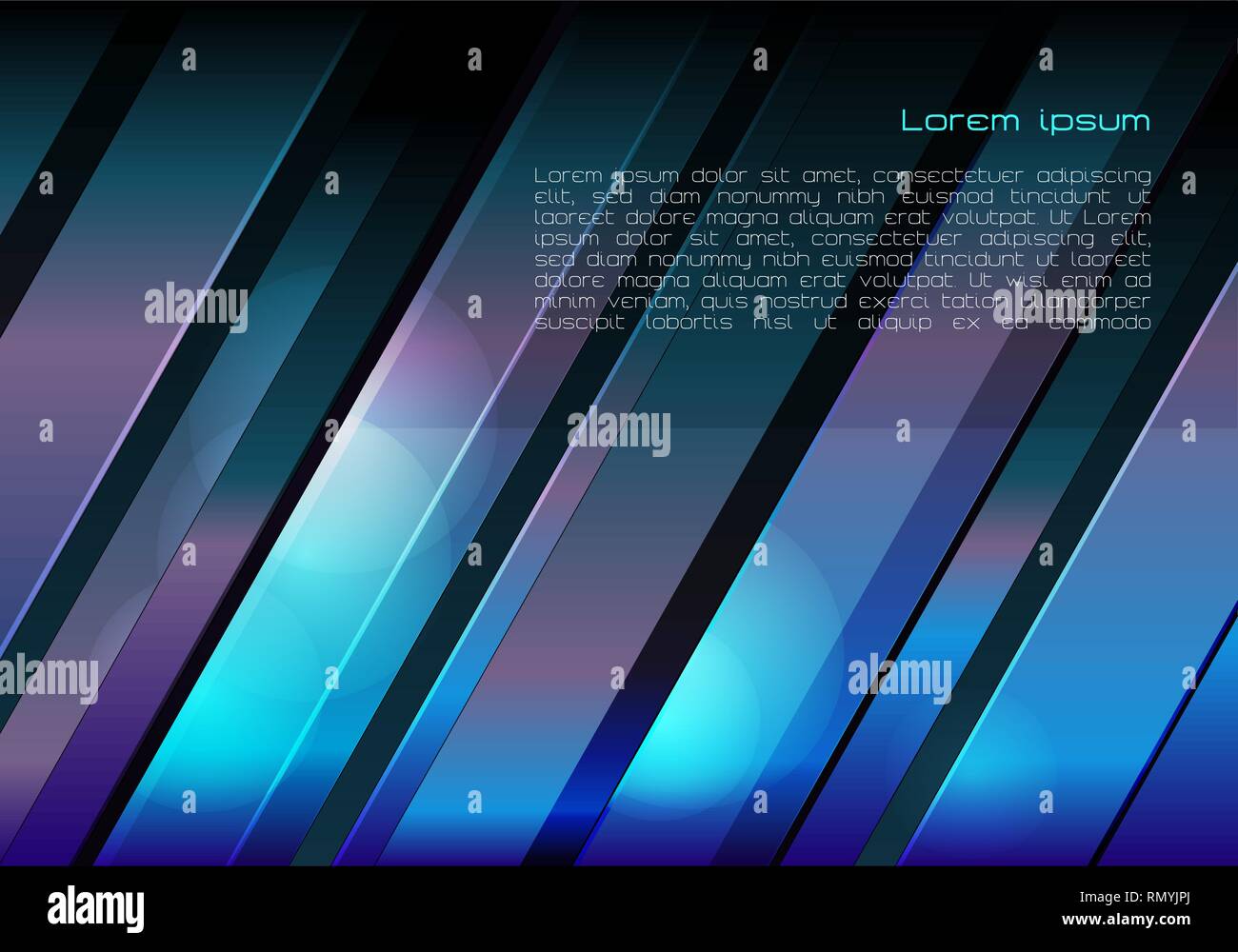 Vector abstract metal background in cyan and violet color Stock Vector ...