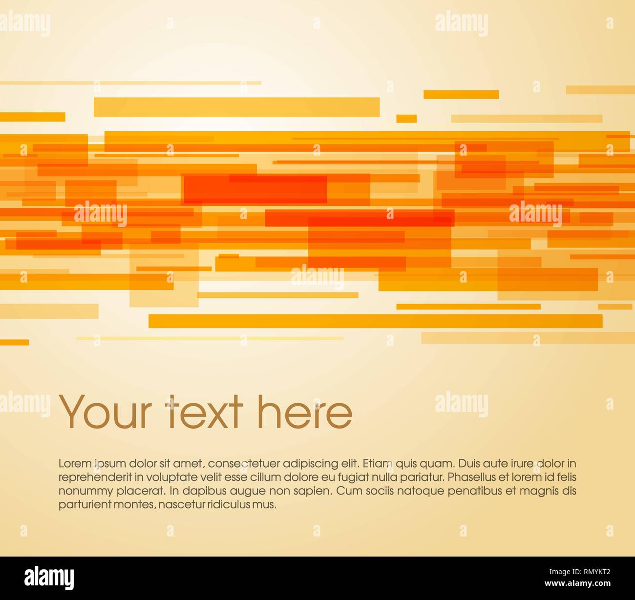 Vector abstract rectangle background in orange color Stock Vector Image & Art - Alamy