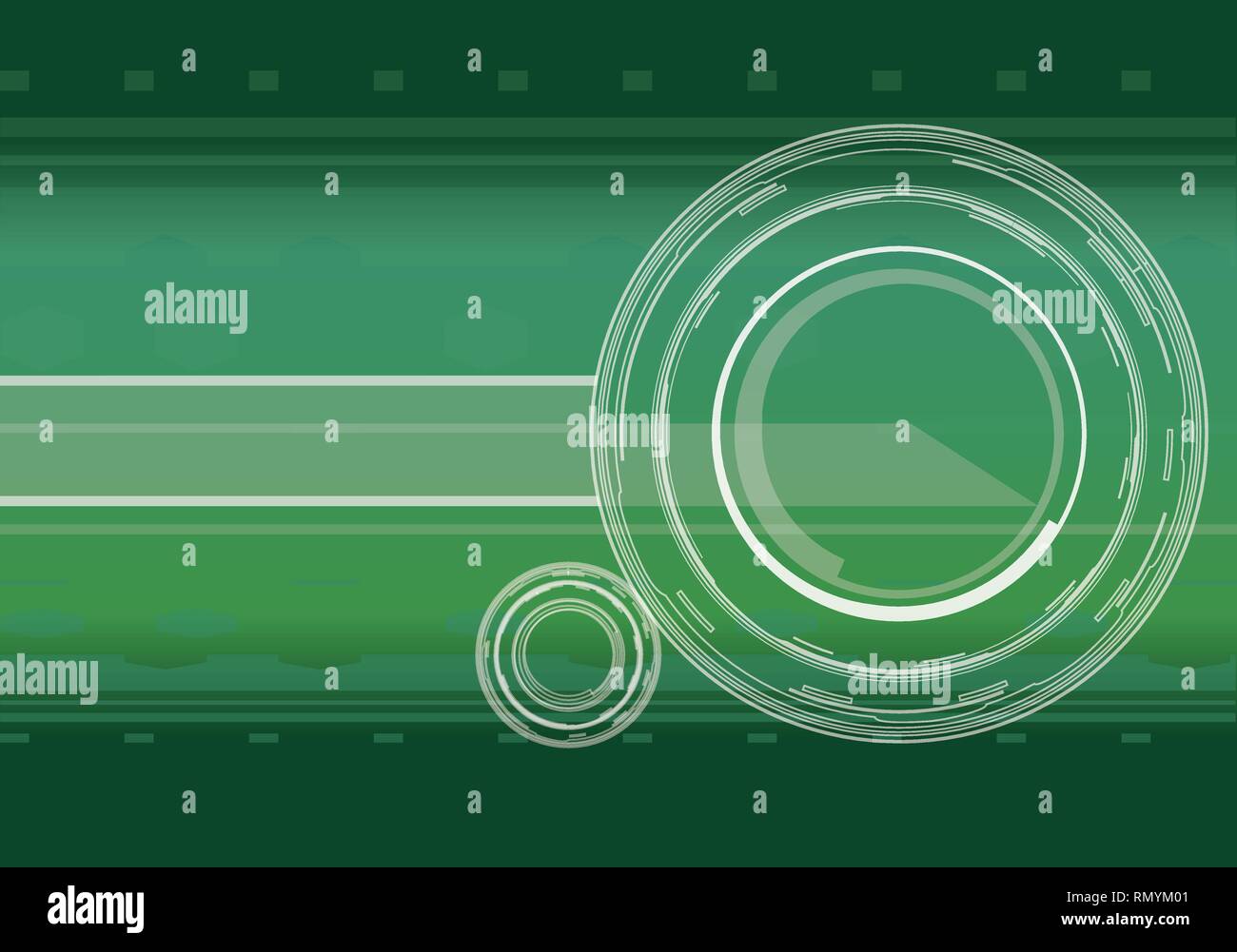 Vector hi-tech background in green color Stock Vector Image & Art - Alamy