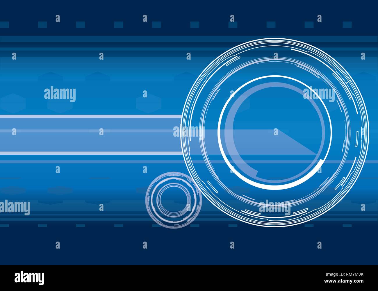 Vector hi-tech background in blue color Stock Vector Image & Art - Alamy
