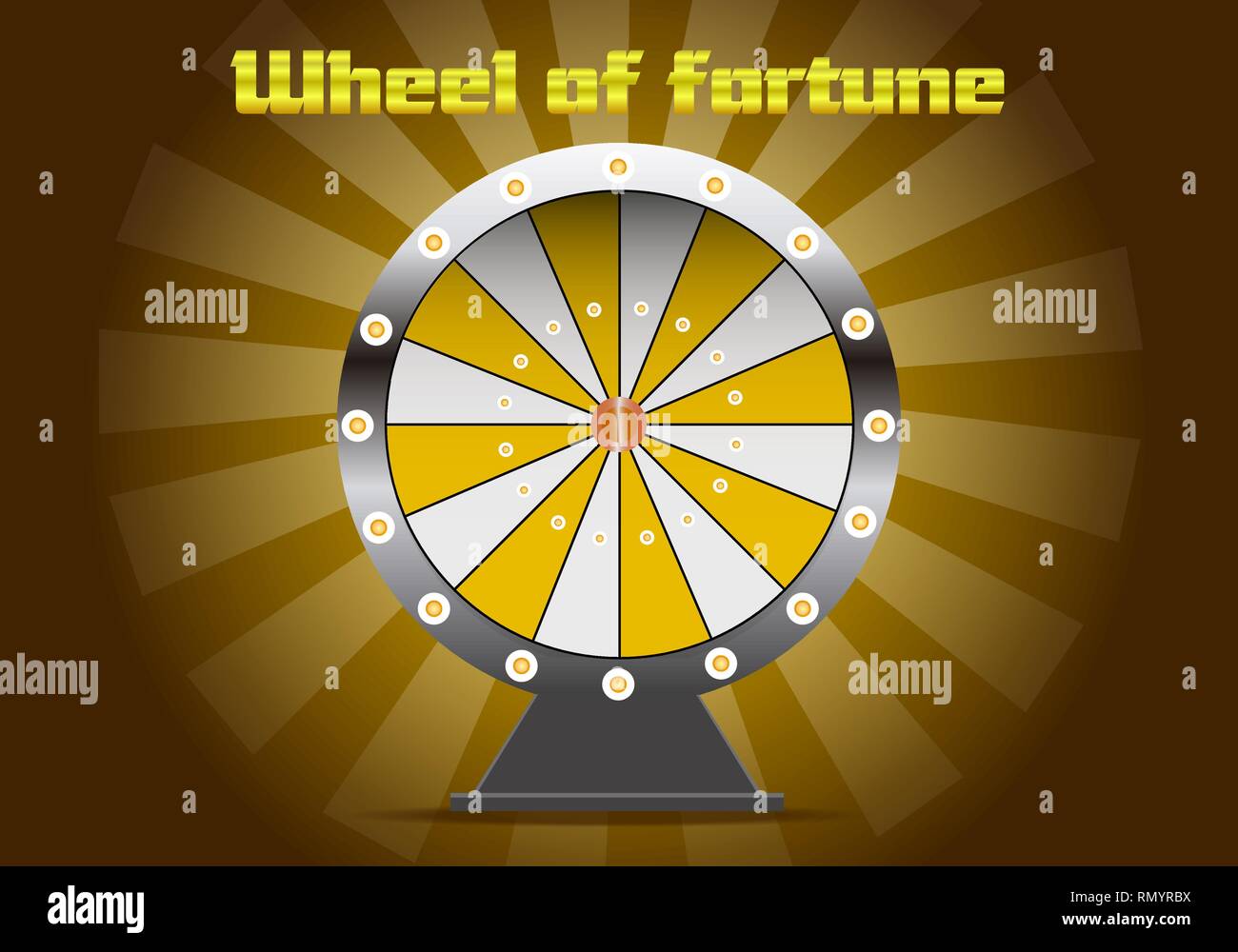 Wheel fortune in flat hi-res stock photography and images - Alamy
