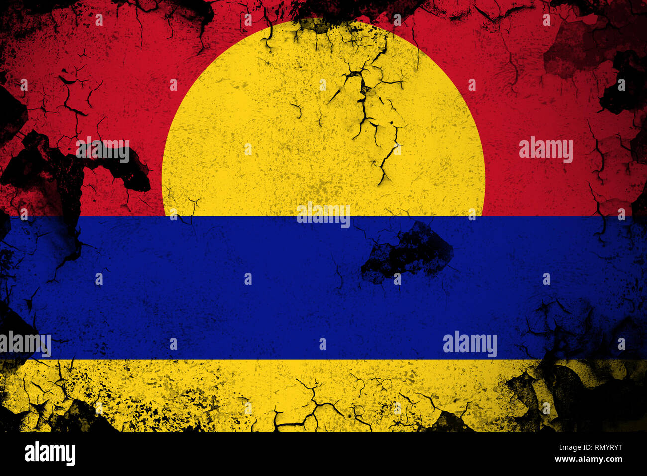 Palmyra Atoll grunge and dirty flag illustration. Perfect for ...