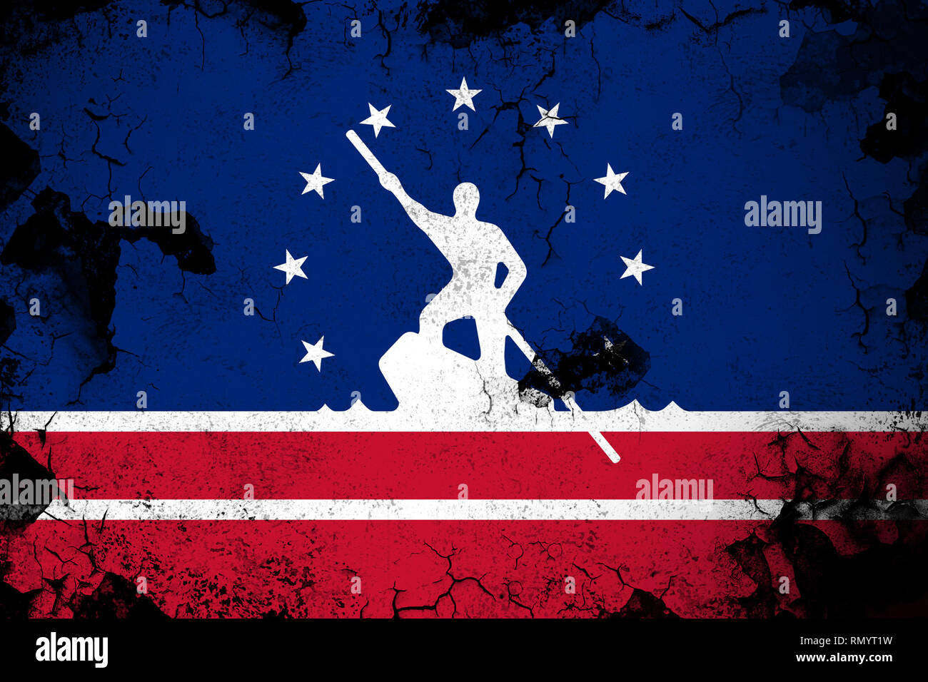 Richmond Virginia grunge and dirty flag illustration. Perfect for ...