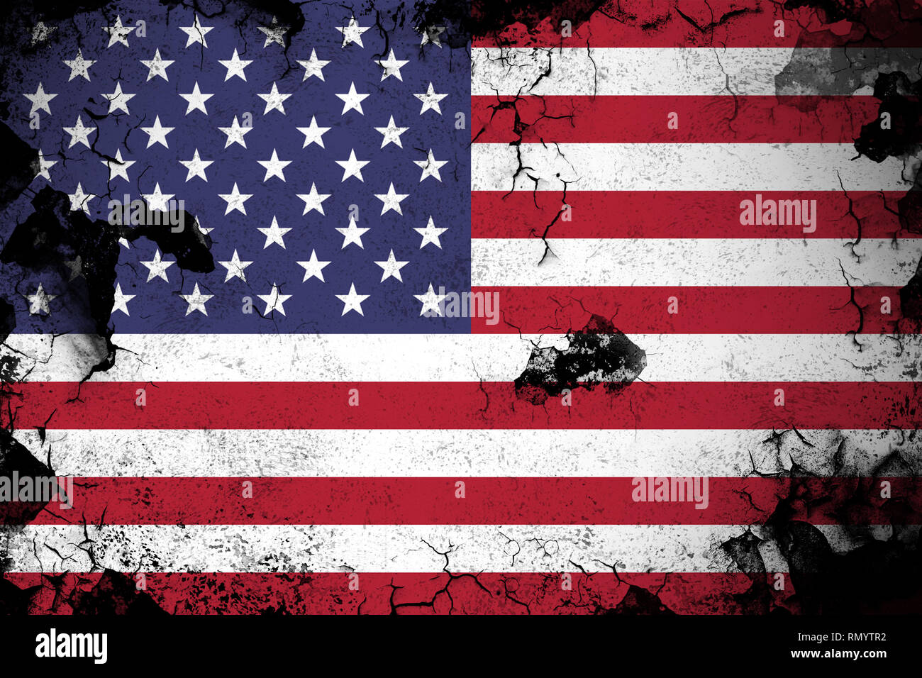 United states grunge and dirty flag illustration. Perfect for ...