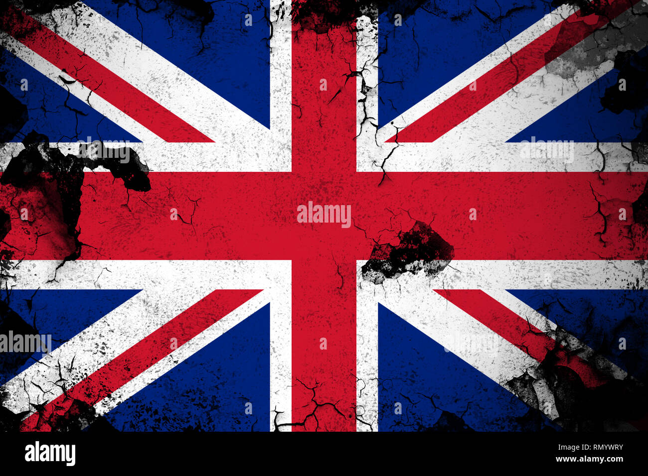 United Kingdom grunge and dirty flag illustration. Perfect for ...