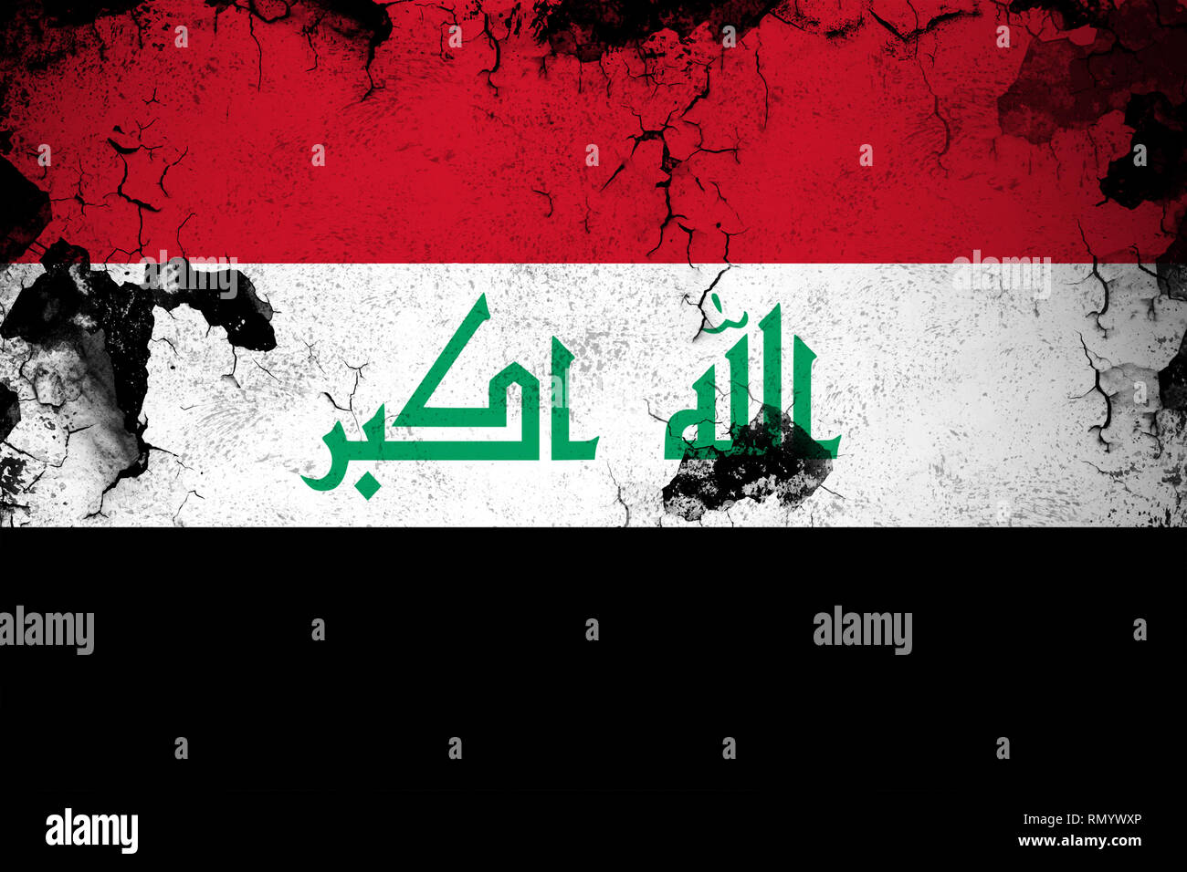 Iraq grunge and dirty flag illustration. Perfect for background or ...
