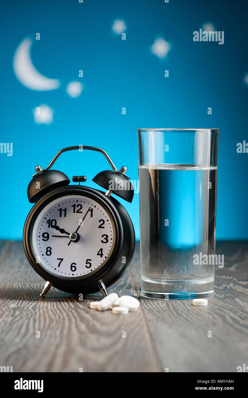 Pill clock hi-res stock photography and images - Alamy