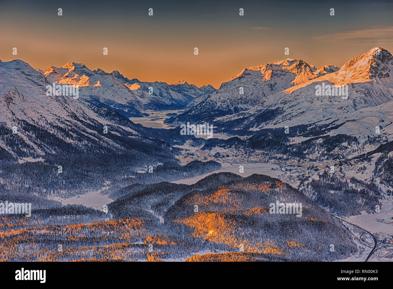 Engadin valley hi-res stock photography and images - Alamy