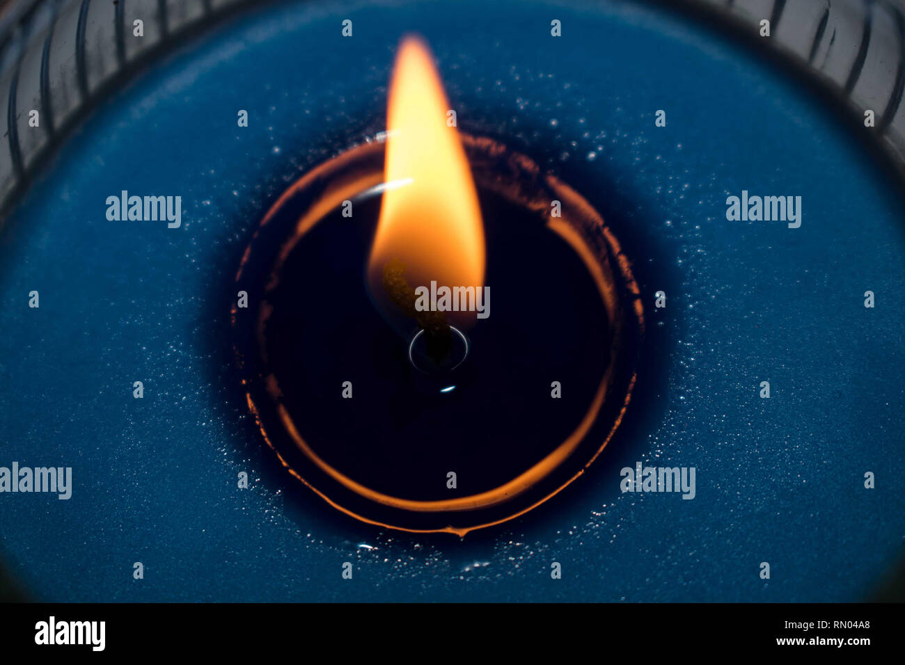 Burning blue hi-res stock photography and images - Alamy
