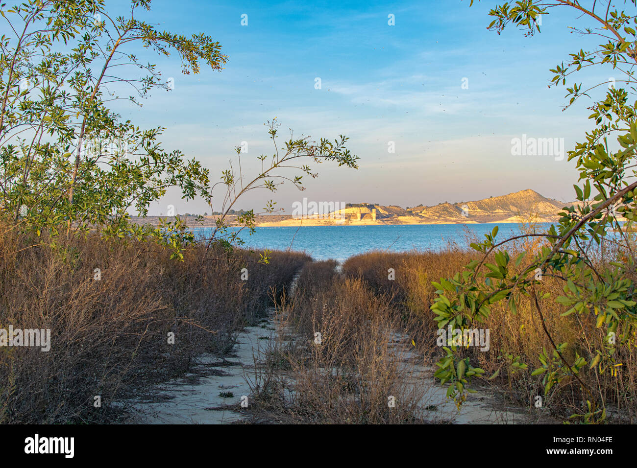 Gravel path leading lake hi-res stock photography and images - Alamy