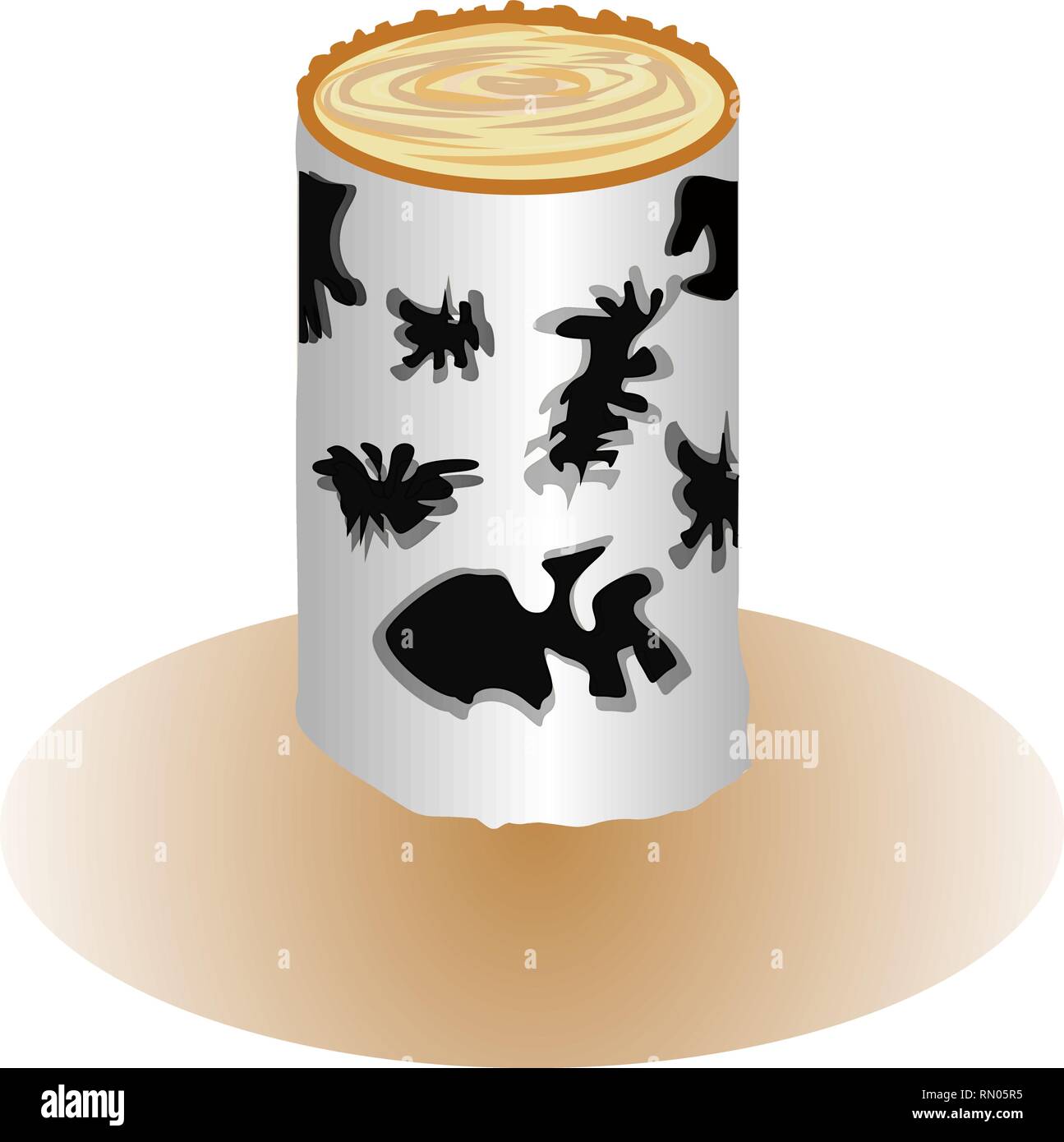 Tree core Stock Vector Images - Alamy