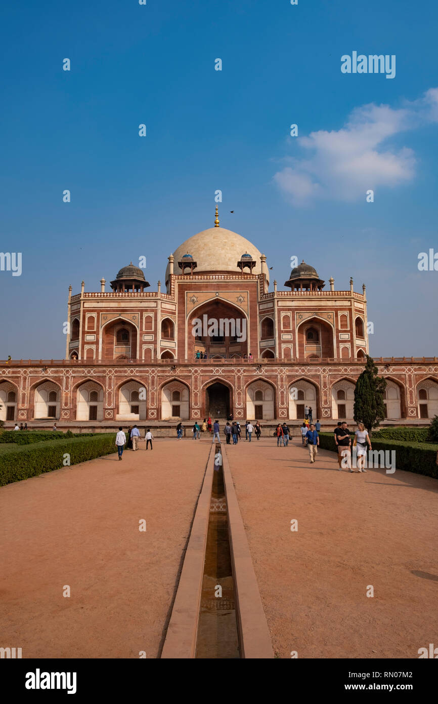 Tomb of Humayun. Exteriors and details Stock Photo - Alamy