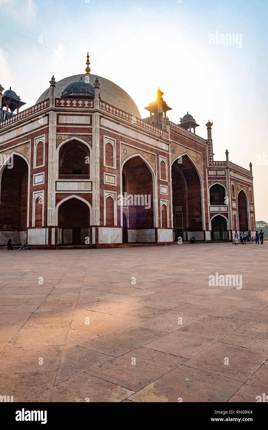 Tomb of Humayun. Exteriors and details Stock Photo - Alamy